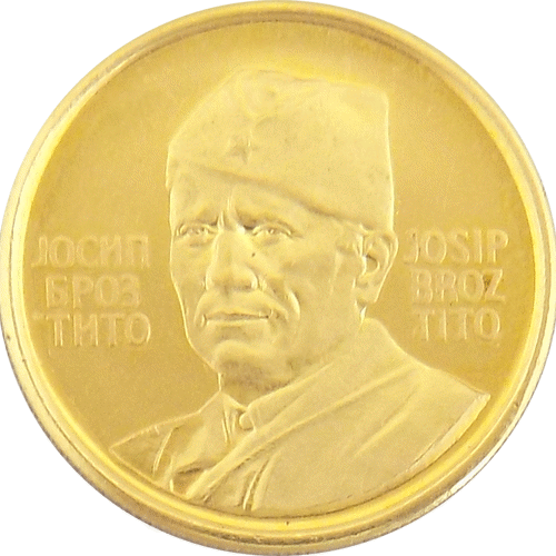 Atkinsons Bullion: Pre-Owned 1973 Yugoslavian 1/4oz Commemorative Gold ...