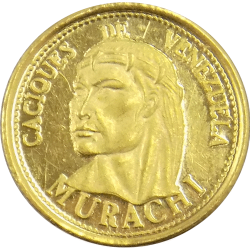 Atkinsons Bullion: Pre-Owned Venezuela Cacique Murachi 1.5g Gold Coin ...