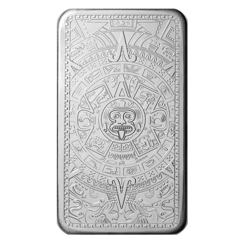 Aztec 10oz Silver Bar | 10oz Silver Bars | Atkinsons Bullion