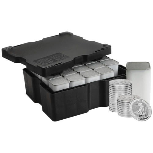 2026 UK Britannia 1oz Silver Coin - Monster Box of 500 Coins | 1oz ...