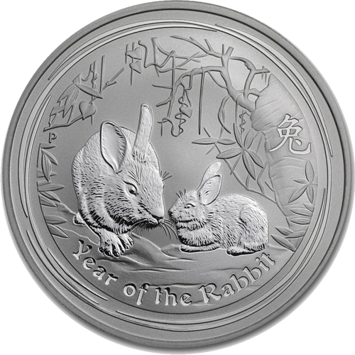 Pre-Owned 2011 Australian Lunar Rabbit 1oz Silver Coin - VAT Free | Out ...