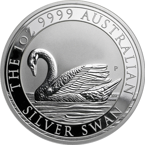 Pre-Owned 2017 Australian Swan 1oz Silver Coin - VAT Free | Out Of ...