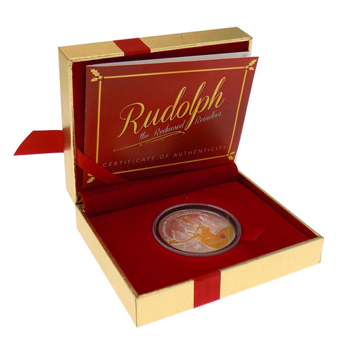 Pre-Owned 2012 Christmas Island Kiribati Rudolph The Red Nosed Reindeer ...