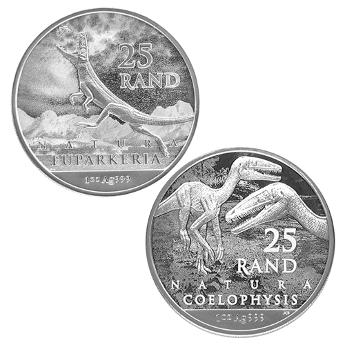 Pre-Owned 2019 Archosauria Rise of The Dinosaur 1oz Silver 2 Coin ...