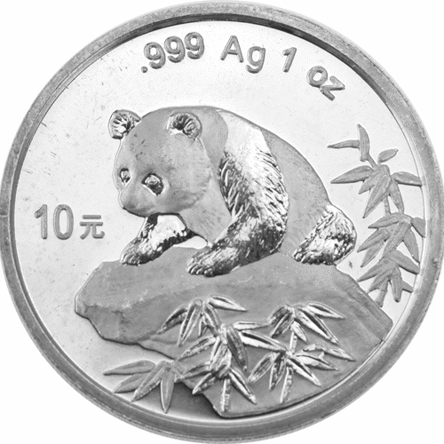 Pre-Owned 1999 Chinese Panda 1oz Silver Coin - VAT Free | Out Of Stock ...