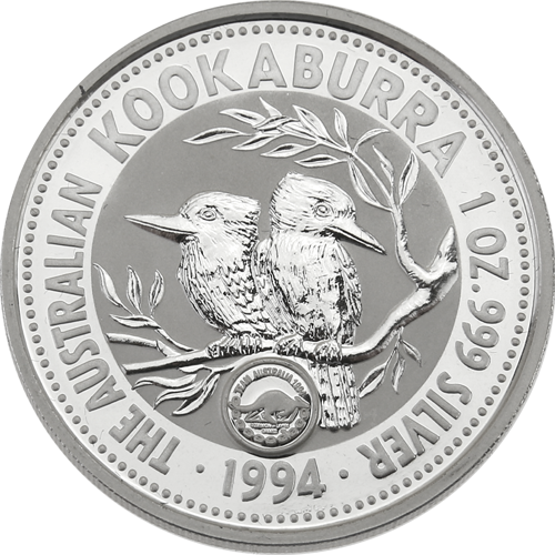 Pre-Owned 1994 Australian Kookaburra 'Commonwealth Games Privy' 1oz ...