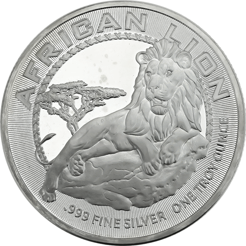 Pre-Owned 2017 Niue African Lion 1oz Silver Coin - VAT Free | Out Of ...