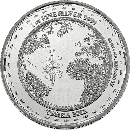Pre-Owned 2022 Tokelau Planet Terra 1oz Silver Coin - VAT Free | Pre ...