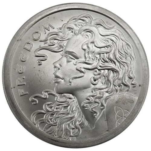 Sell Pre-Owned 2015 Freedom Girl 2oz Silver Shield Round | Atkinsons ...