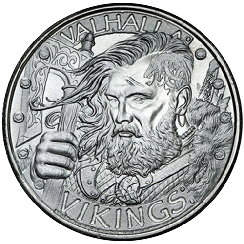 Mason Mint Vikings 1oz Silver Round | 1oz Silver Coins | Atkinsons Bullion