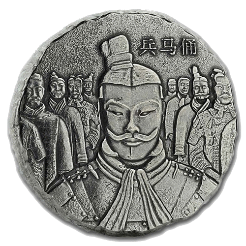 Pre-Owned 2018 Fiji Terracotta Army 5oz Silver Coin - VAT Free | 5oz ...