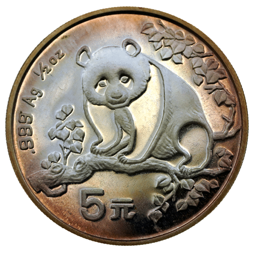 Pre-Owned 1993 Chinese Panda 1/2oz Silver Coin - VAT Free | Out Of ...