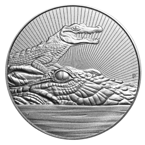 Pre-Owned 2019 Australian Crocodile 10oz Silver Coin - VAT Free | Pre ...