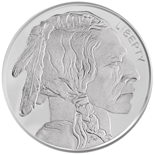 SilverTowne Mint 1oz Silver Buffalo Round | 1oz Silver Coins ...