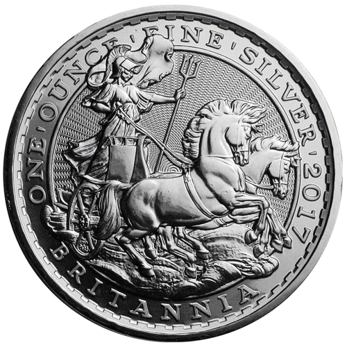 Pre-Owned 2017 UK Britannia 20th Anniversary 1oz Silver Coin (1997 ...