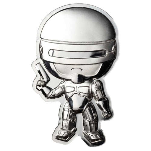 Pre-Owned 2024 Fiji RoboCop 1oz Silver Coin - VAT Free | Pre-Owned ...