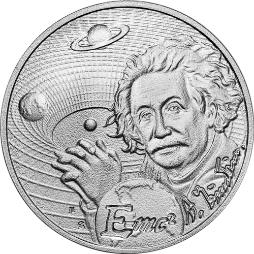 Pre-Owned 2022 Niue Icons of Inspiration: Albert Einstein 1oz Silver ...