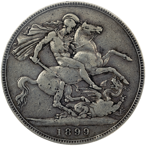 Pre-Owned 1899 Victoria Crown Silver Coin - VAT Free | Out Of Stock ...
