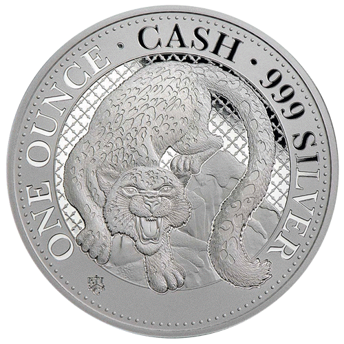 Pre-Owned 2024 St Helena Snow Leopard 1oz Silver Coin - VAT Free | Out ...