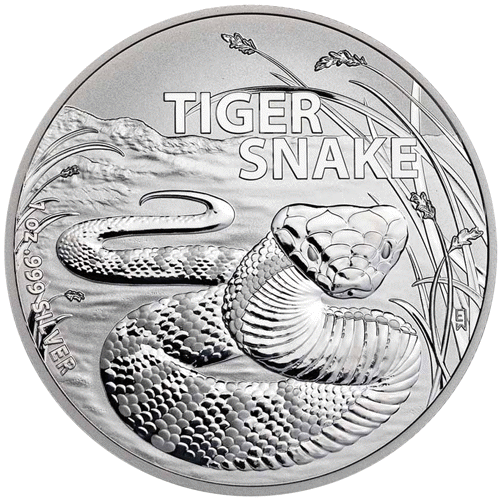 Pre-Owned 2024 Australia's Most Dangerous Animals: Tiger Snake 1oz ...