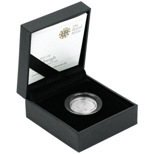 Pre-Owned 2011 UK Capital Cities Edinburgh £1 Proof Silver Coin - VAT ...