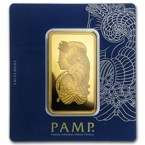 Sell Pre-Owned PAMP Suisse Fortuna 100g Gold Bar | Atkinsons Bullion