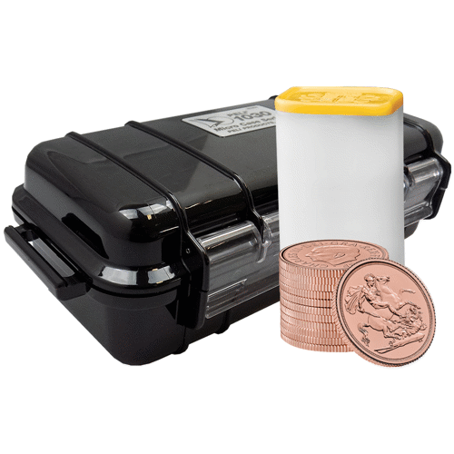 Pre-Owned Full Sovereign Gold Coin - Mixed Dates - Mini Box of 100 ...