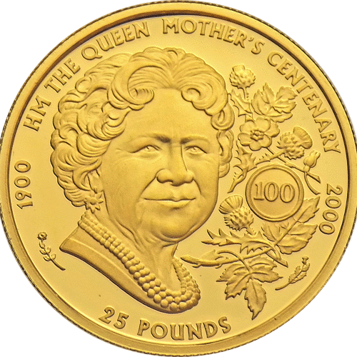 Pre-Owned 2000 Guernsey £25 Proof Design Gold Coin | Out Of Stock ...