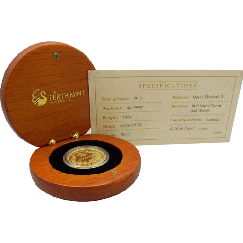 Pre-Owned 2015 Australia Proof Full Sovereign Gold Coin | Out Of Stock ...