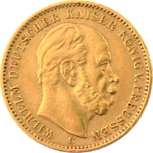 Pre-Owned 1873 König V 20 Mark Gold Coin | Out Of Stock | Atkinsons Bullion