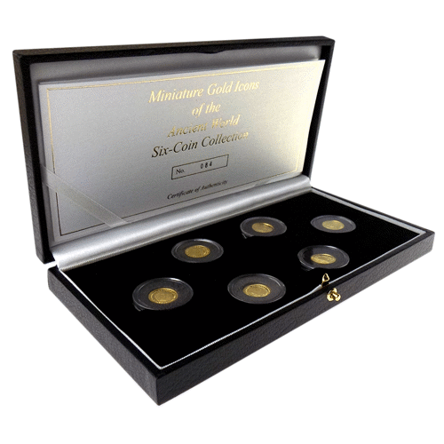 Pre-Owned 2004 The Royal Mint Miniature Gold Icons of The Ancient World ...