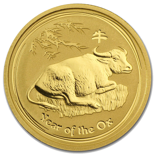 Pre-Owned 2009 Australian Lunar Ox 1/4oz Gold Coin | Out Of Stock ...
