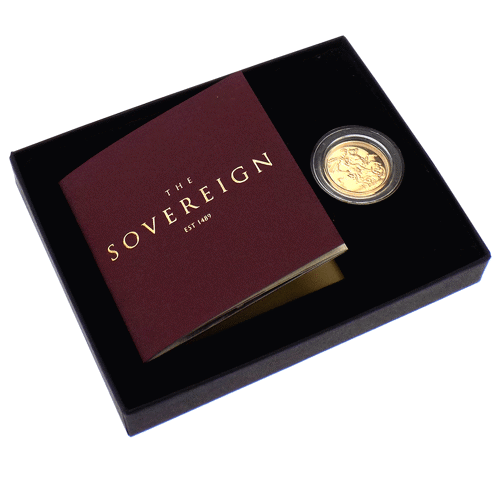 Pre-Owned 2016 UK Full Sovereign Brilliant Uncirculated Gold Coin Boxed ...