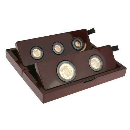 Pre-Owned 2018 UK Gold Proof Design Sovereign 5-Coin Set | Out Of Stock ...