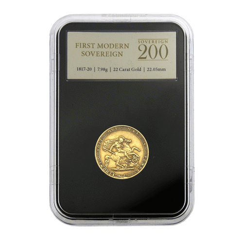Pre-Owned 1820 London Mint George III Full Sovereign Gold Coin ...