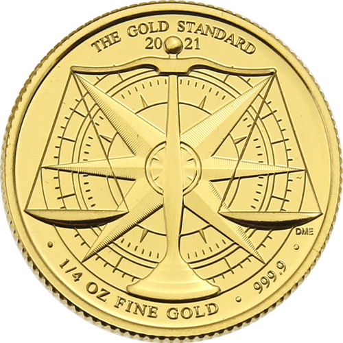 Pre-Owned 2021 UK Gold Standard 1/4oz Gold Coin | Out Of Stock ...