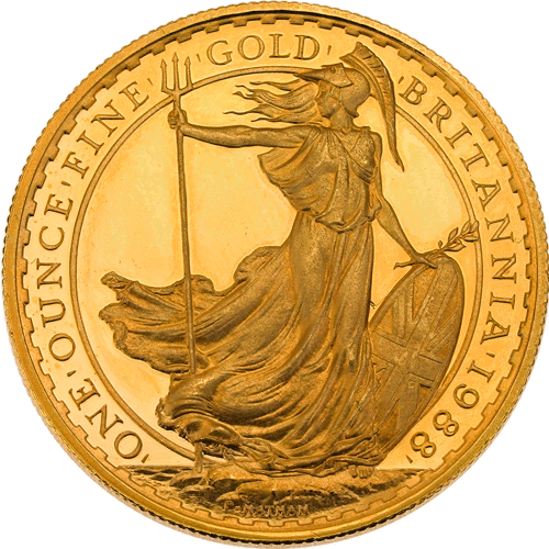 Pre-Owned 1988 UK Britannia 1oz Proof Design Gold Coin | Out Of Stock ...