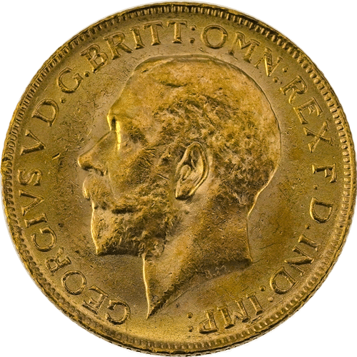 Pre-Owned 1917 Canada Mint George V Full Sovereign Gold Coin | Pre ...
