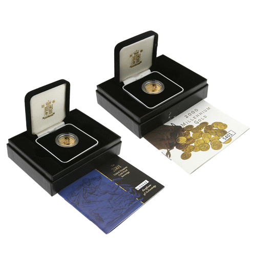 Sell Proof Full Sovereign Gold Coin – 2000 – 2001 | Atkinsons Bullion