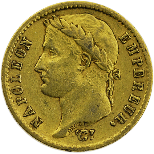 Pre-Owned 1811 French 20 Franc Napoleon Gold Coin | Out Of Stock ...