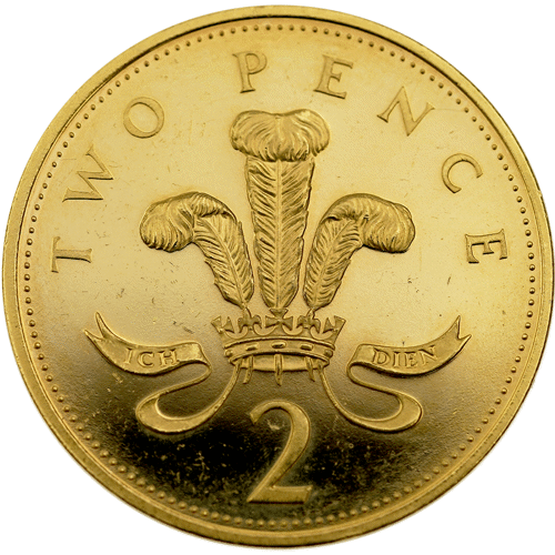 Pre-Owned 2002 UK 2p Proof Design Gold Coin | Out Of Stock | Atkinsons ...