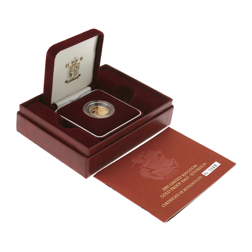 Pre-Owned 2005 UK Half Sovereign Gold Proof Coin | Out Of Stock ...
