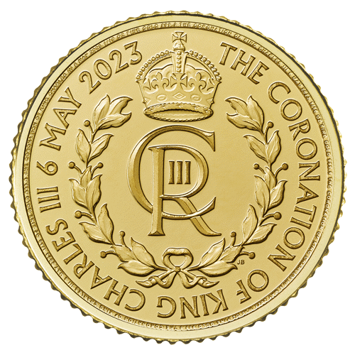2023 UK King Charles III Coronation 1/10oz Gold Coin | 1/10oz Gold ...