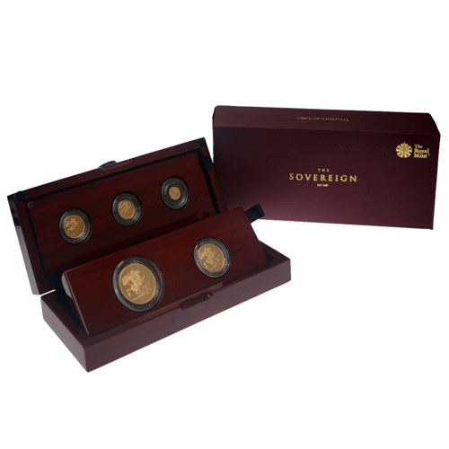 Pre-Owned 2020 UK Sovereign Proof Gold 5-Coin Set | Pre-Owned ...