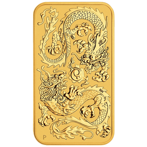 Pre-Owned 2020 Australian Dragon Rectangular 1oz Gold Coin | Out Of ...