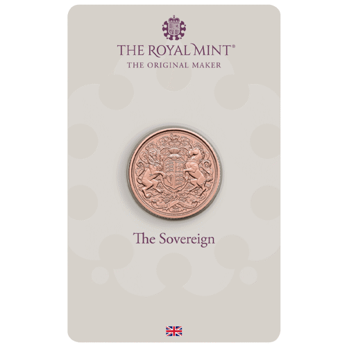 Pre-Owned 2022 UK Memorial Full Sovereign Gold Coin - Carded | Pre ...