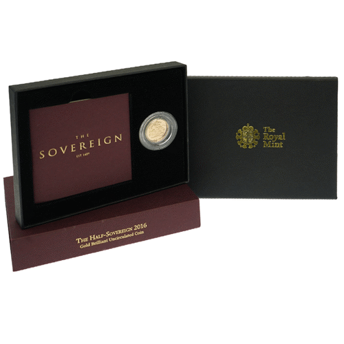 Pre-Owned 2016 UK Half Sovereign Gold Coin - Boxed | Out Of Stock ...