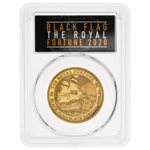 Pre-Owned 2020 Tuvalu Black Flag: Black Bart 'The Royal Fortune' 1oz ...