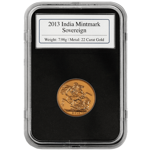 Pre-Owned 2013 Indian Mint Full Sovereign Gold Coin | Pre-Owned ...