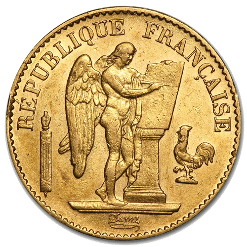 Pre-Owned French Angel 20 Franc Gold Coin - Mixed Dates | Pre-Owned ...